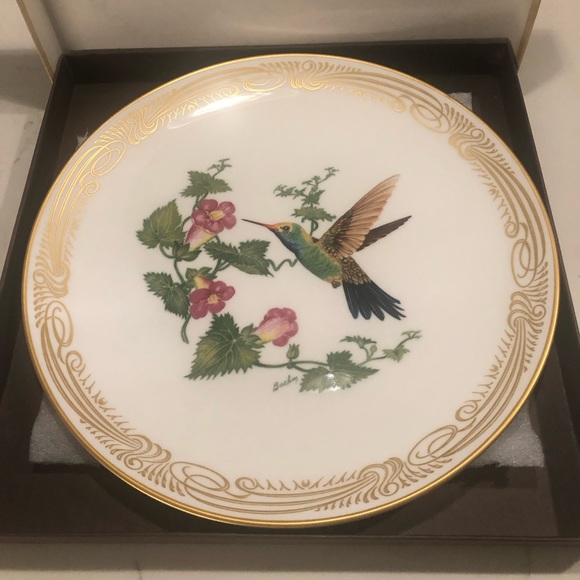 Lenox | Wall Decor | Lenox Edward Marshall Boehmhummingbird Plate ...